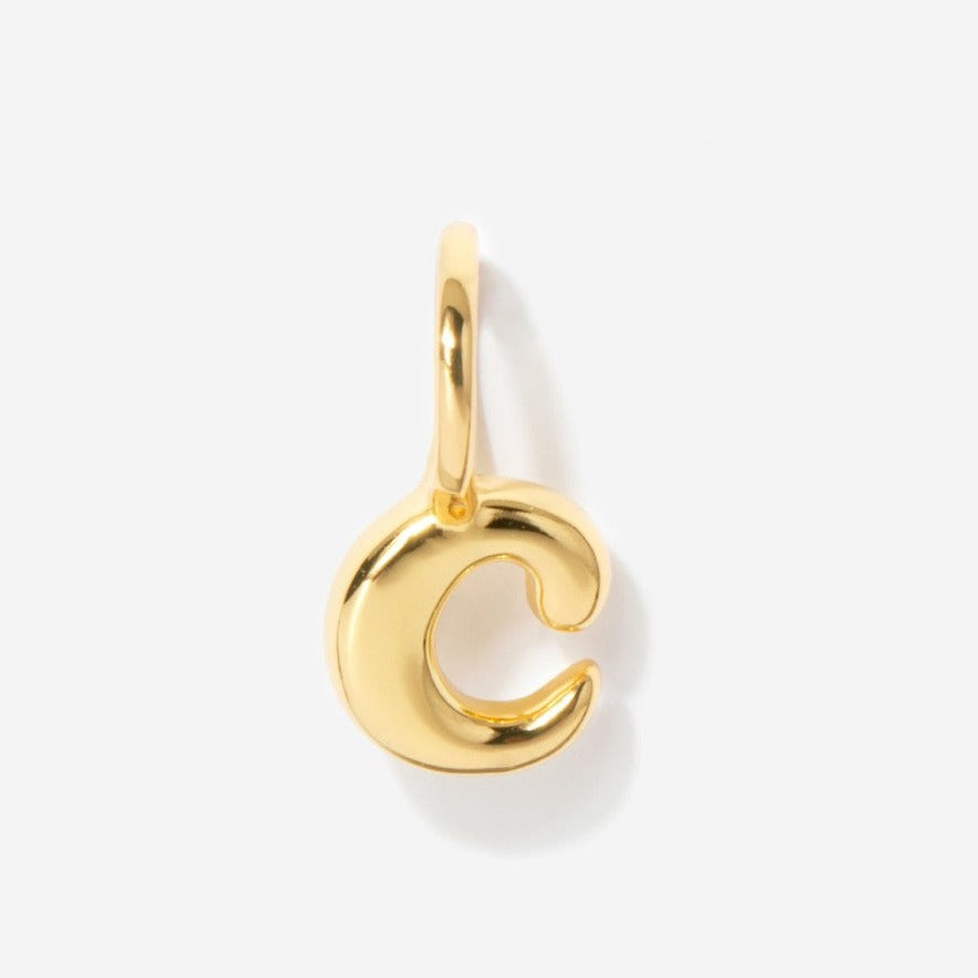 Tiny Lowercase Initial Charms | Little Sky Stone